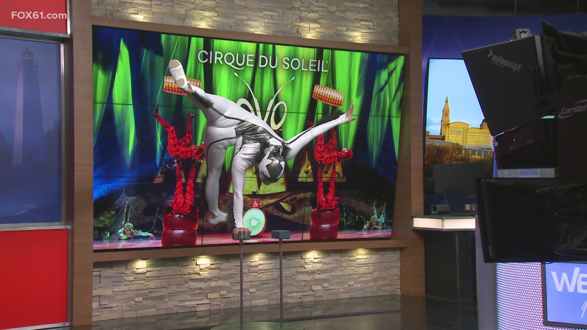Watch: Cirque du Soleil's White Spider performance at FOX61 | fox61.com
