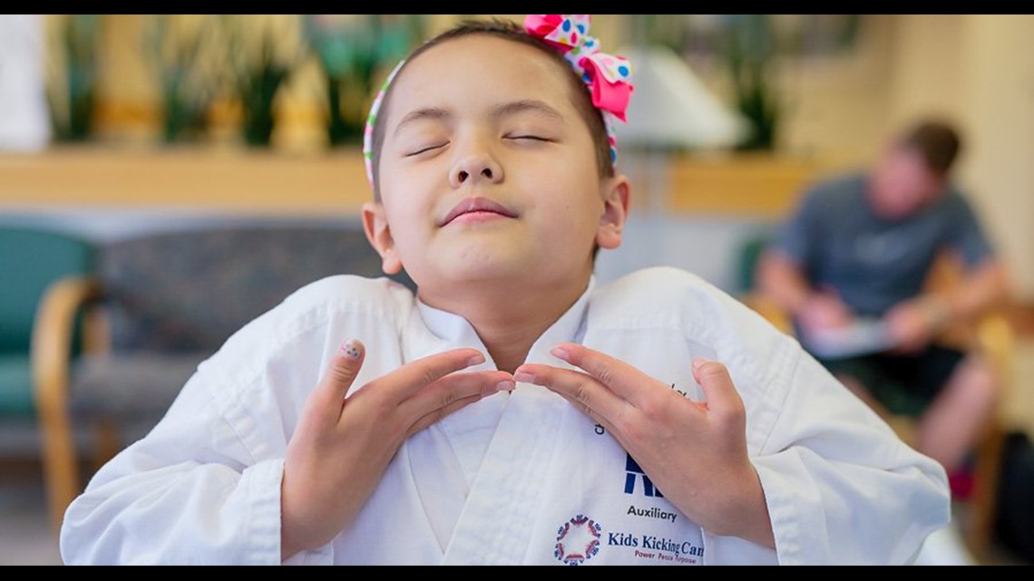 Karate can help kids kick cancer pain, study finds | fox61.com