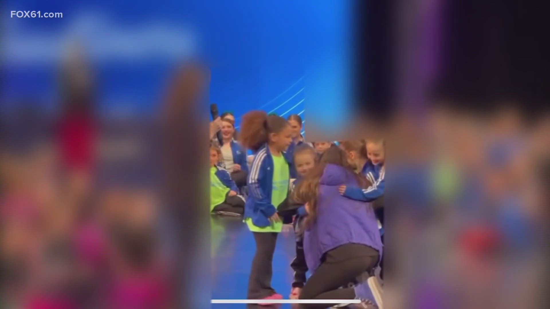 Dancer left out of CT teacher's group hug in viral video | fox61.com