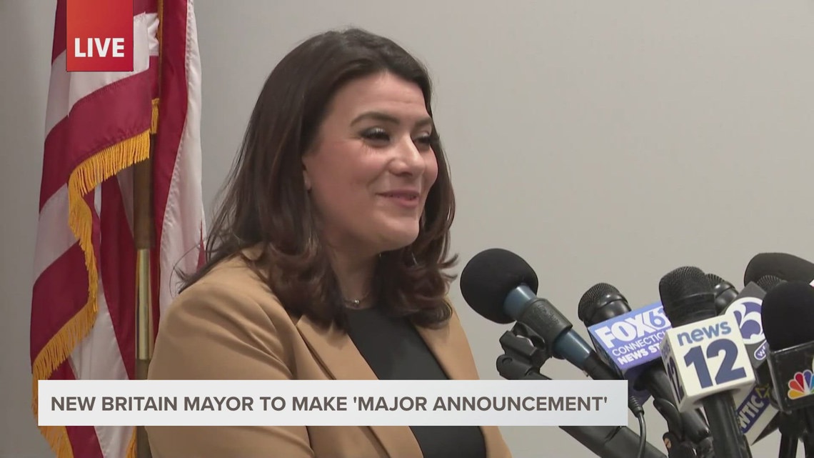 New Britain Mayor Erin Stewart announces she will 'explore' a run for ...