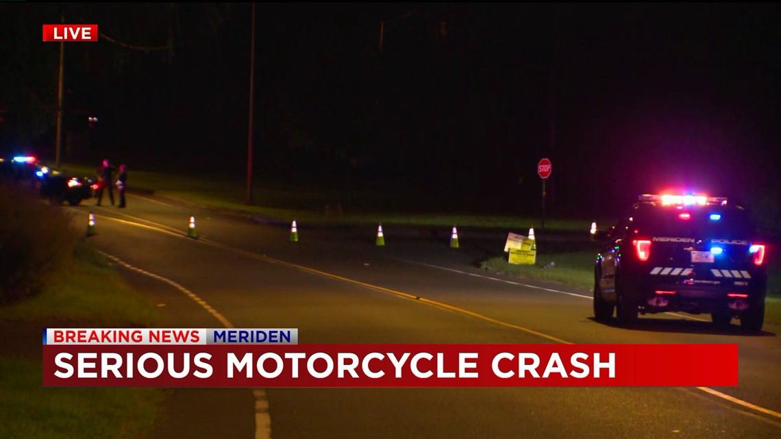 Crash in Meriden seriously injures motorcycle rider | fox61.com