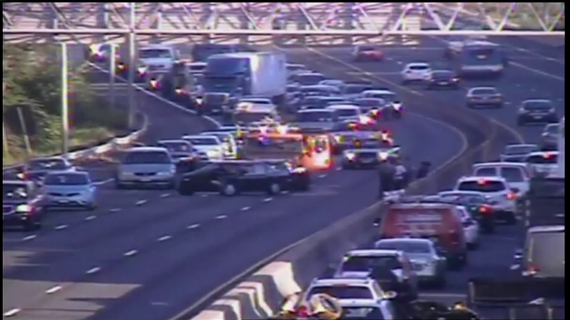 Crash that caused morning backup on I-91 in Hartford has been cleared ...