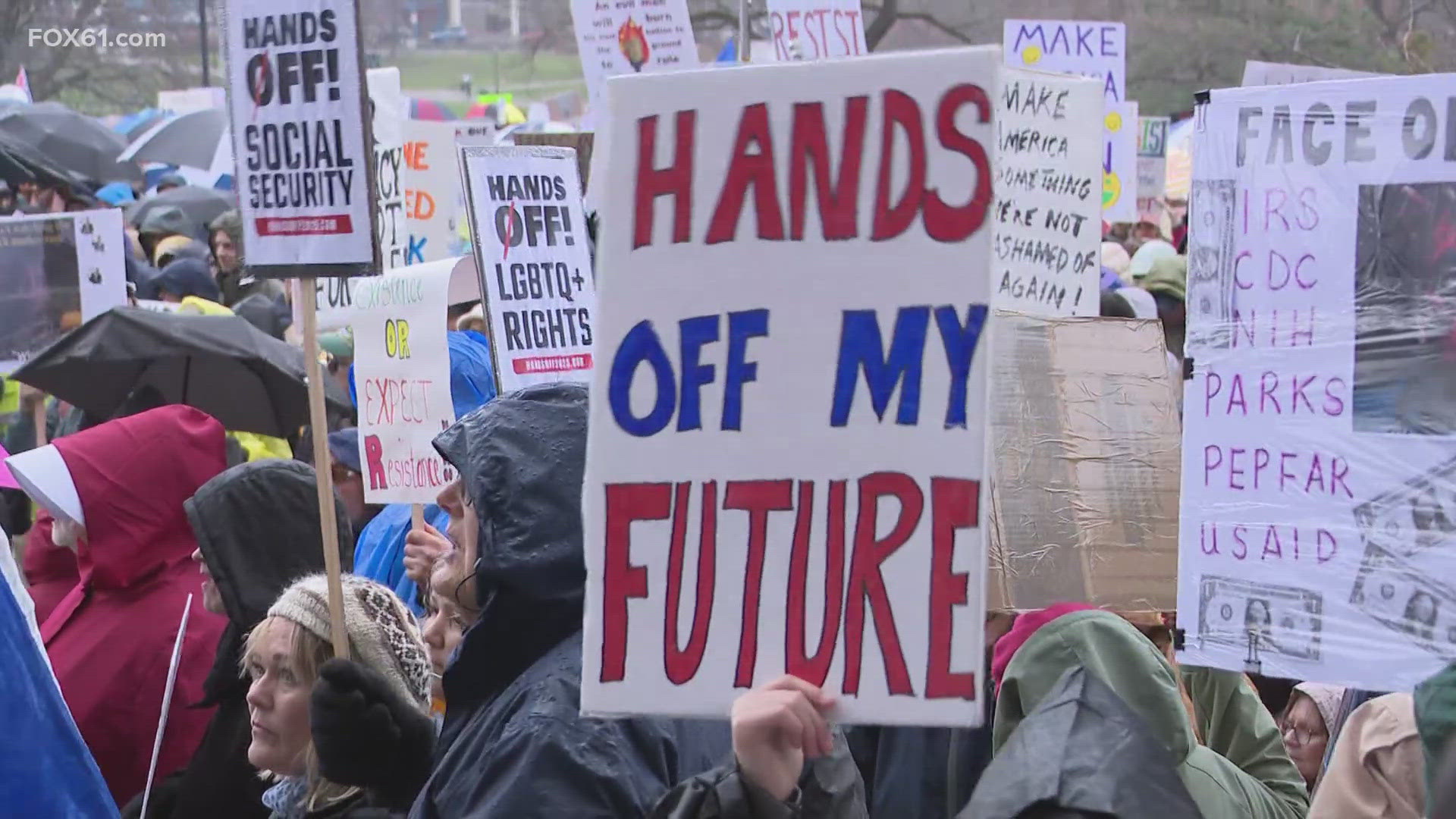 'Hands Off!' rallies protesting Trump and allies held nationwide ...