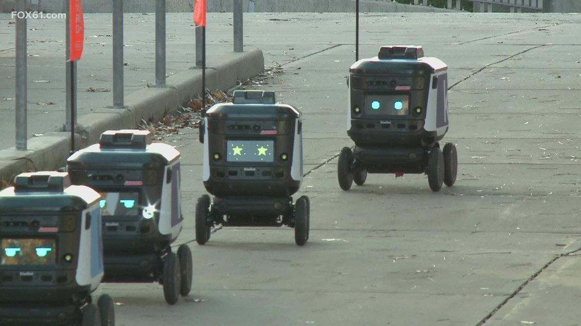 Connecticut university welcomes meal delivery robots for students ...