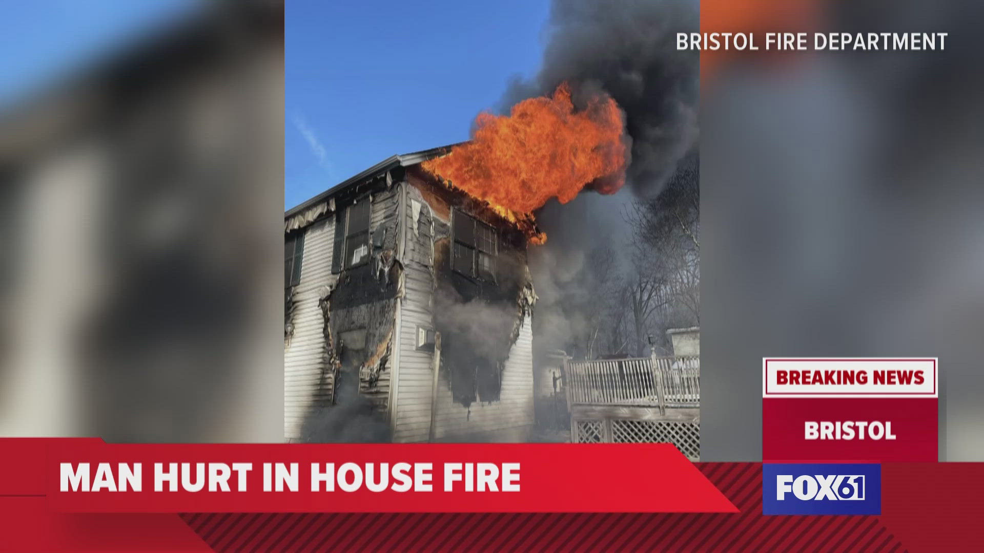 Man in critical condition after Bristol house fire on Mitchell Street ...
