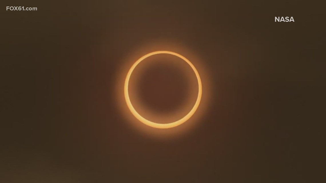 Annular solar eclipse being livestreamed by Connecticut students ...