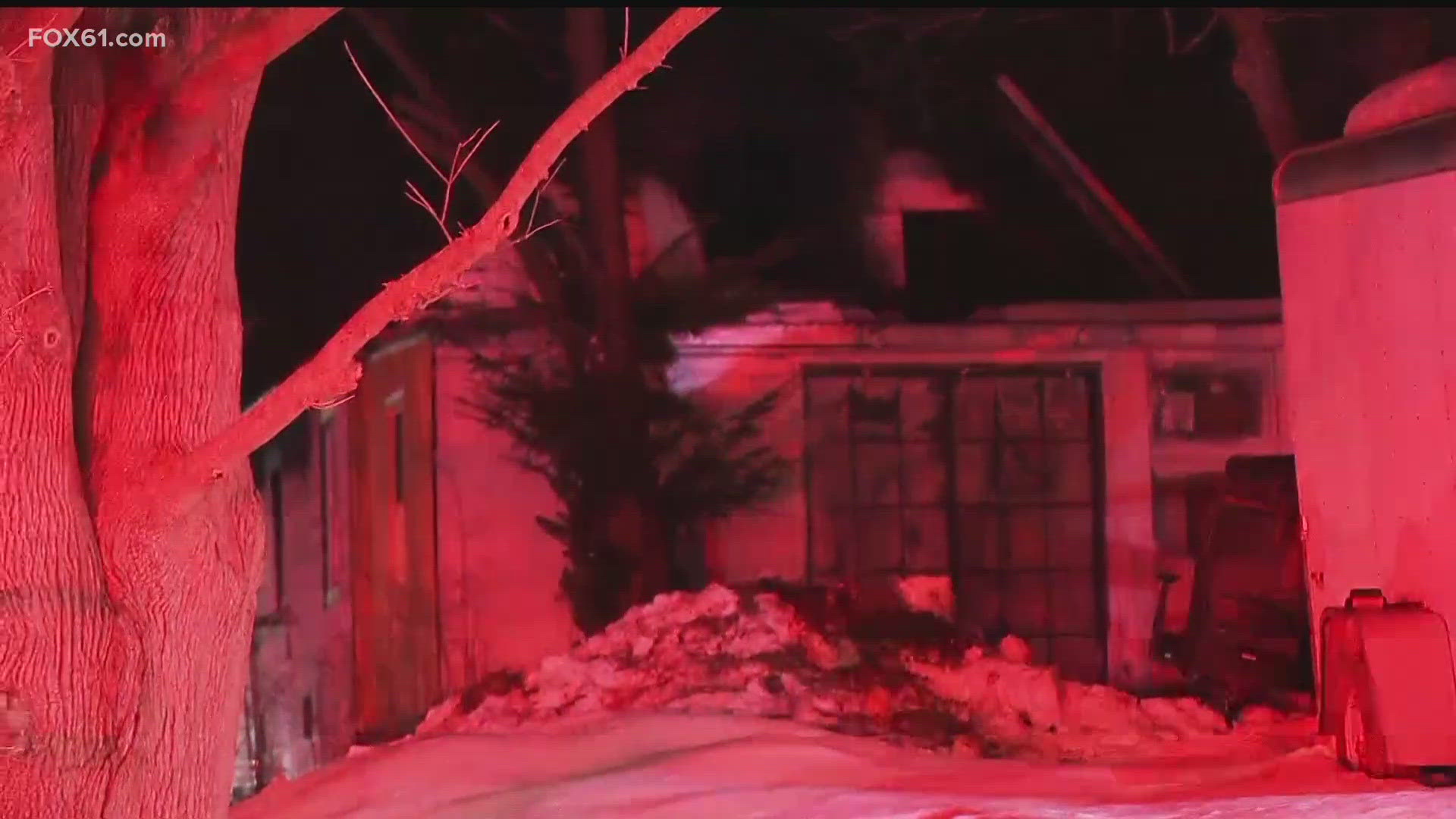 Mayday called as crews battle Wallingford house fire | fox61.com