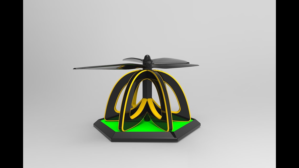 This ‘bee’ drone is a robotic flower pollinator | fox61.com