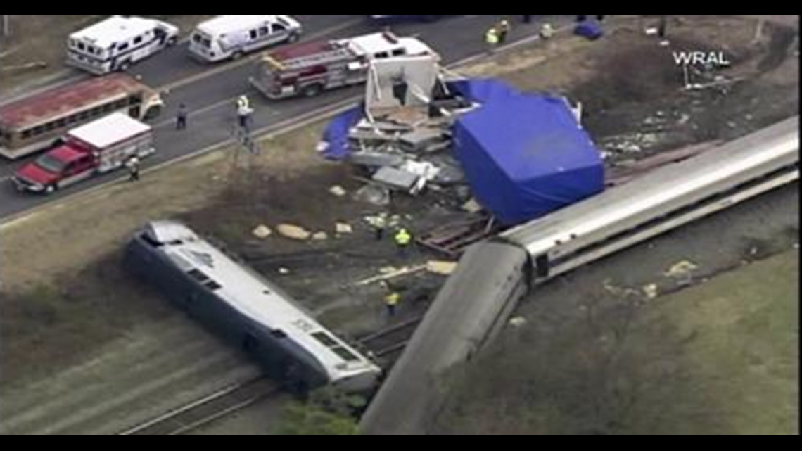 Officials: 55 passengers injured in Amtrak train collision with truck ...