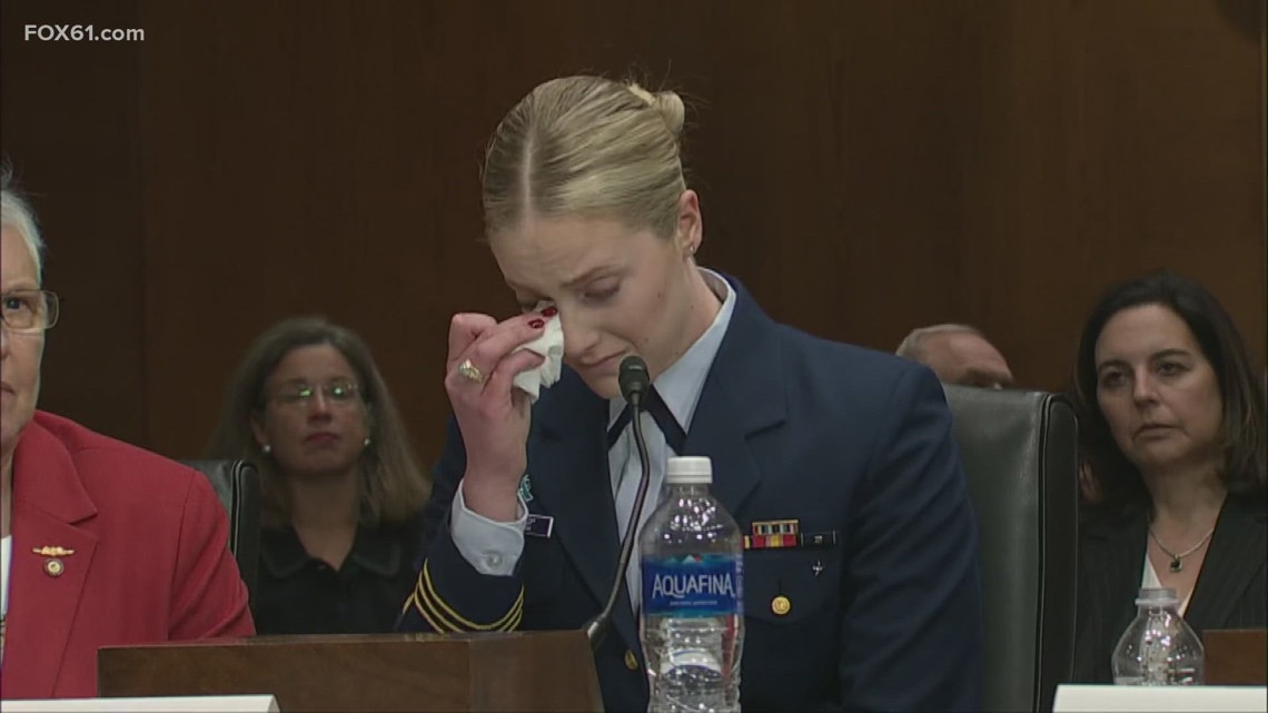 Sexual assault victims testify at U.S. Coast Guard hearing | fox61.com