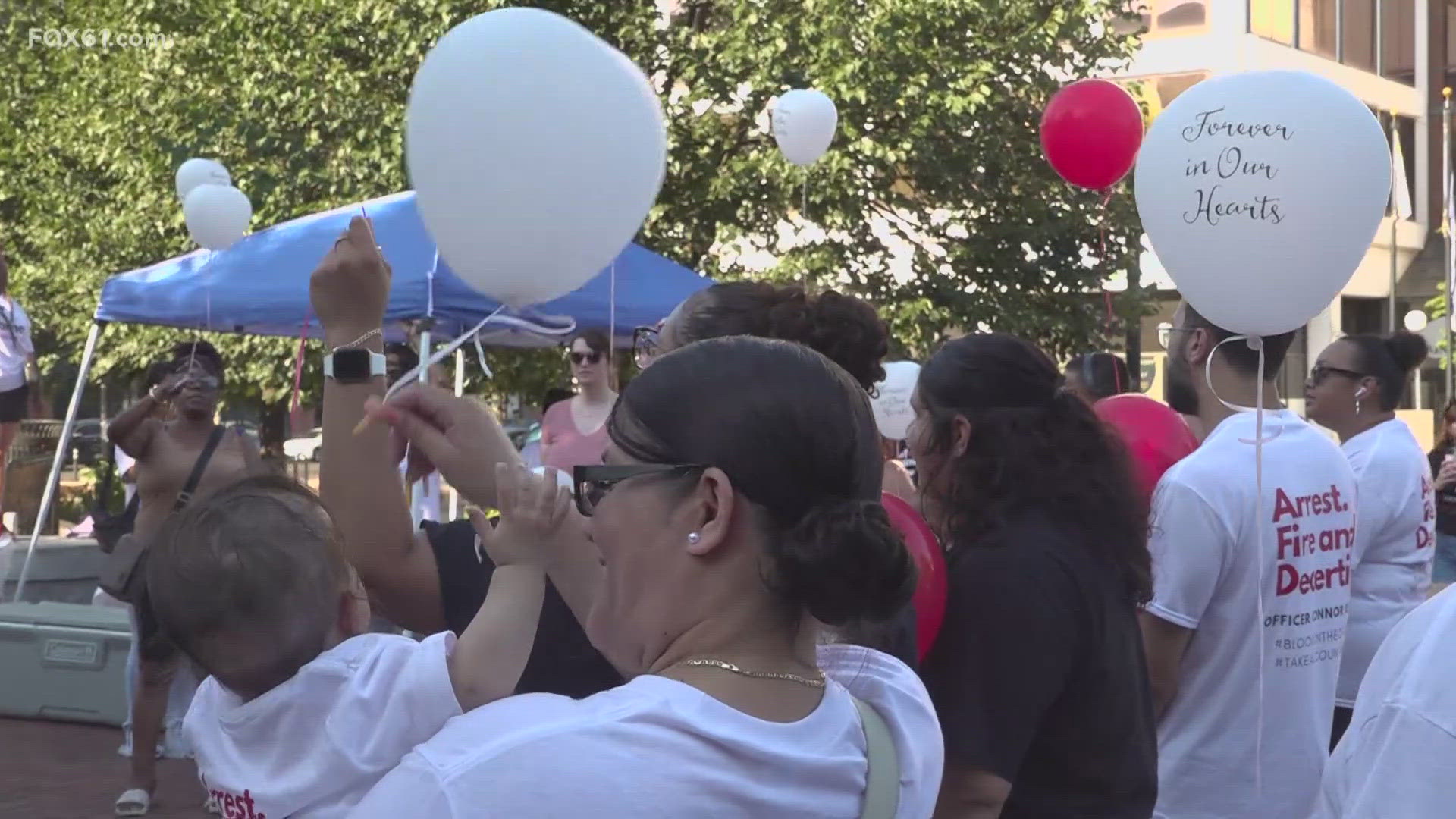 New Britain community holds cookout in memory of woman struck by police ...