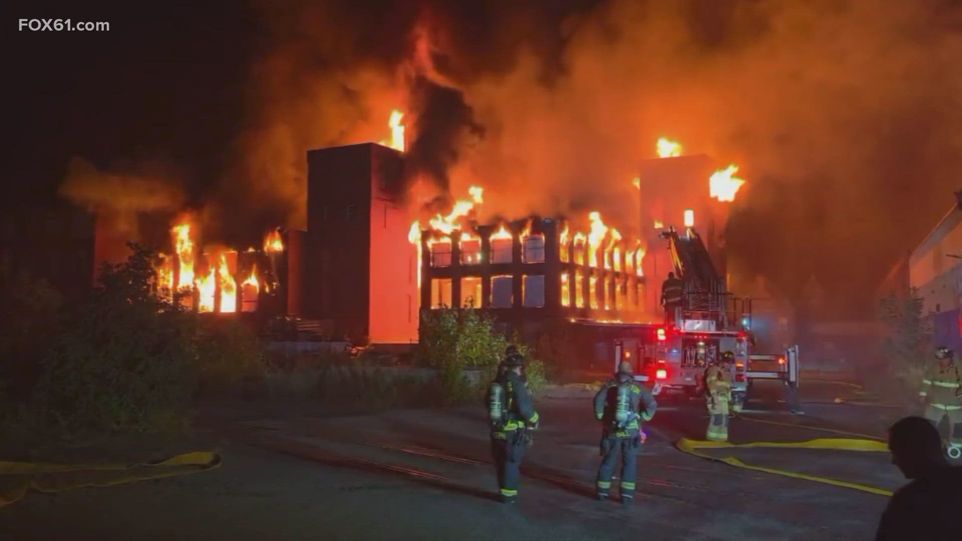 Ongoing Torrington factory fire sparks emergency response and road ...