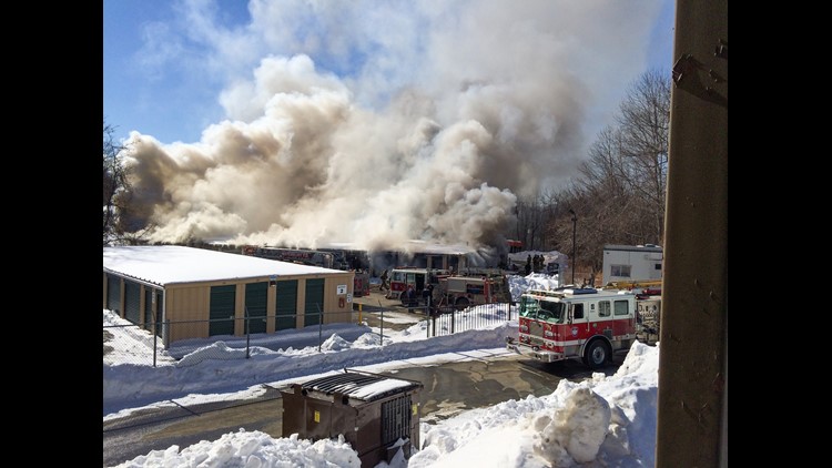 Investigation begins in Waterbury storage complex fire that destroyed ...