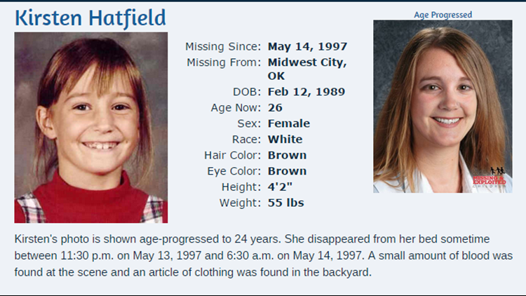 DNA evidence helps Oklahoma police make arrest in 1997 child abduction ...