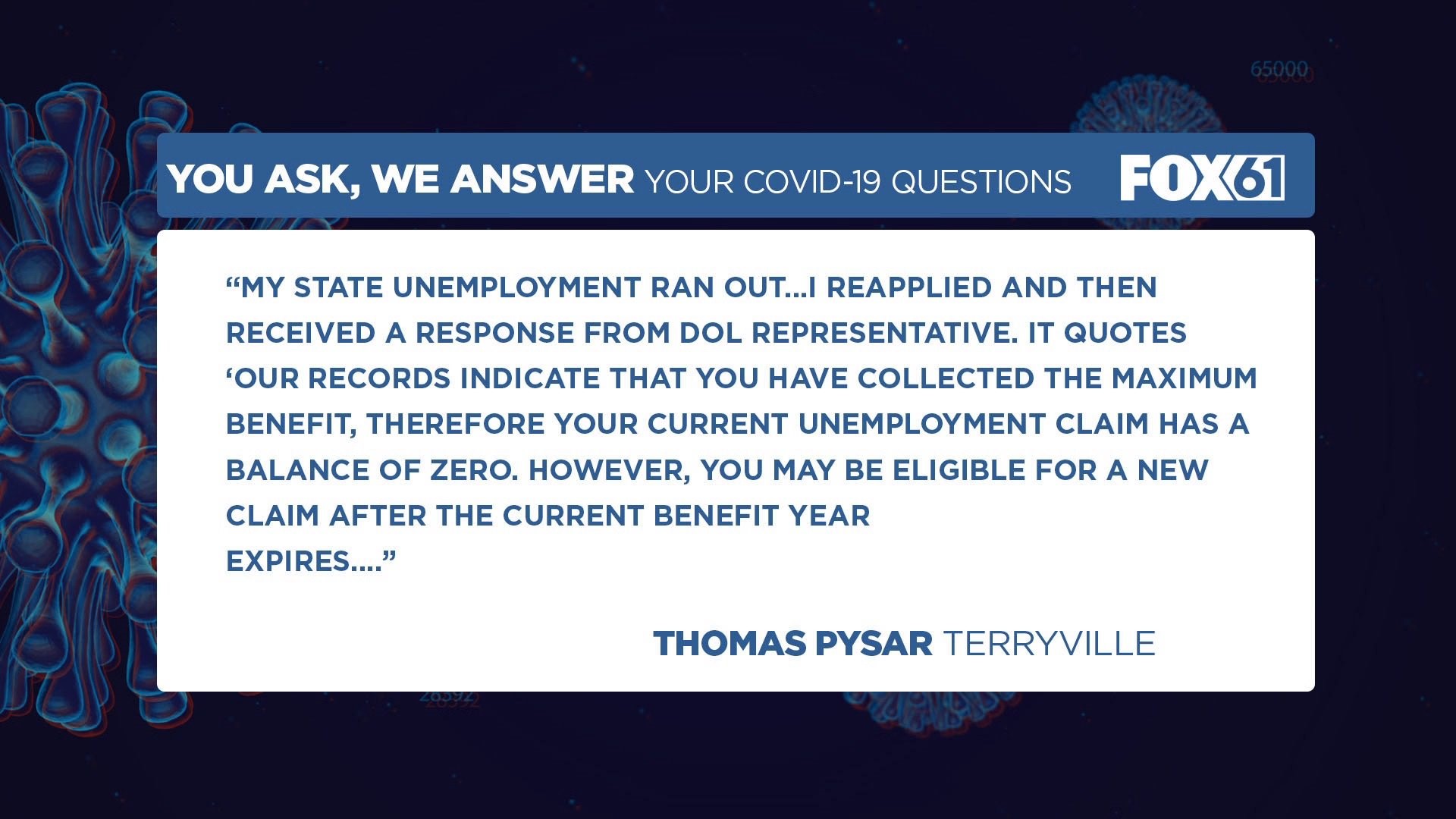 What to do if you're locked out of your CT unemployment account | fox61.com