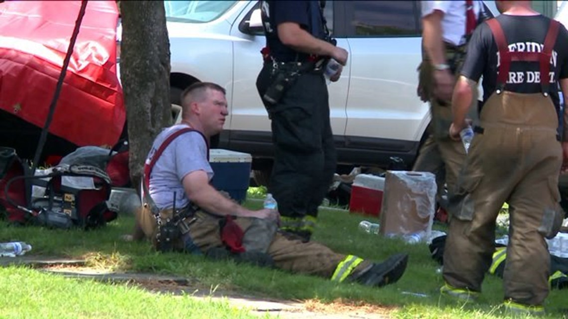 Meriden fire displaces 7 people, hot weather adds extra danger for ...