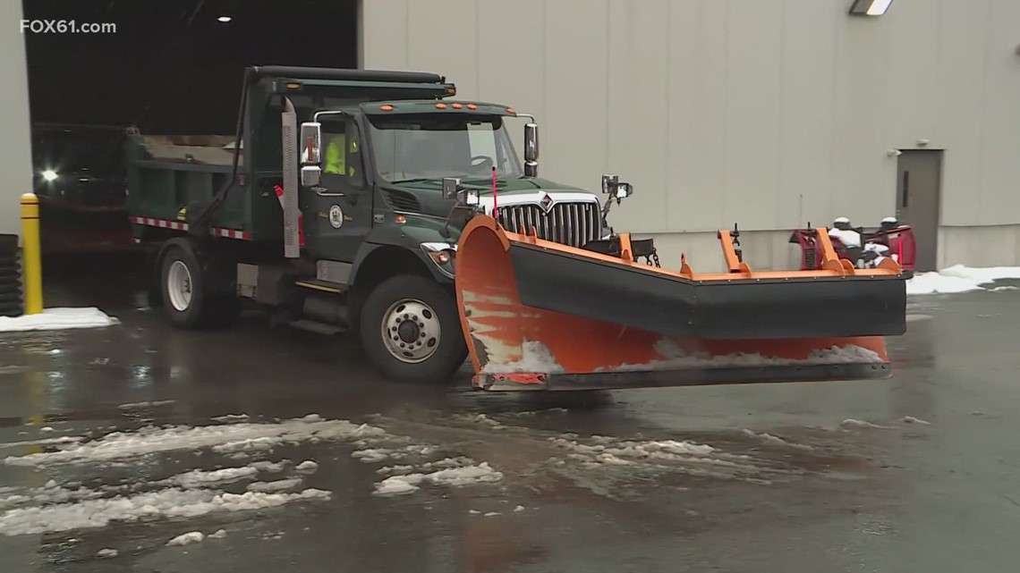 CTDOT at the ready to clear roads when rain changes to snow | fox61.com