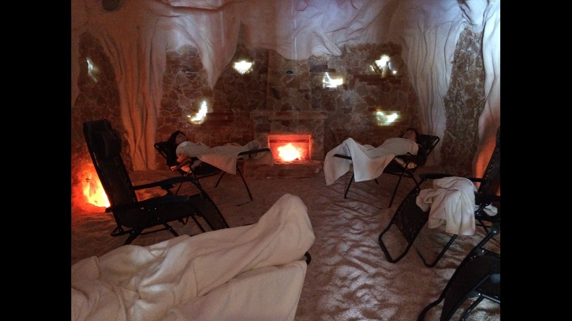 Ridgefield salt cave: Families taking part in growing therapy trend ...