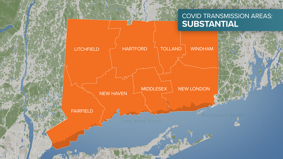 All of Connecticut under area of substantial COVID-19 spread | fox61.com