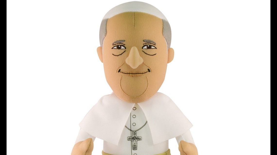 Pope Francis has arrived… as a ‘plush doll’ | fox61.com