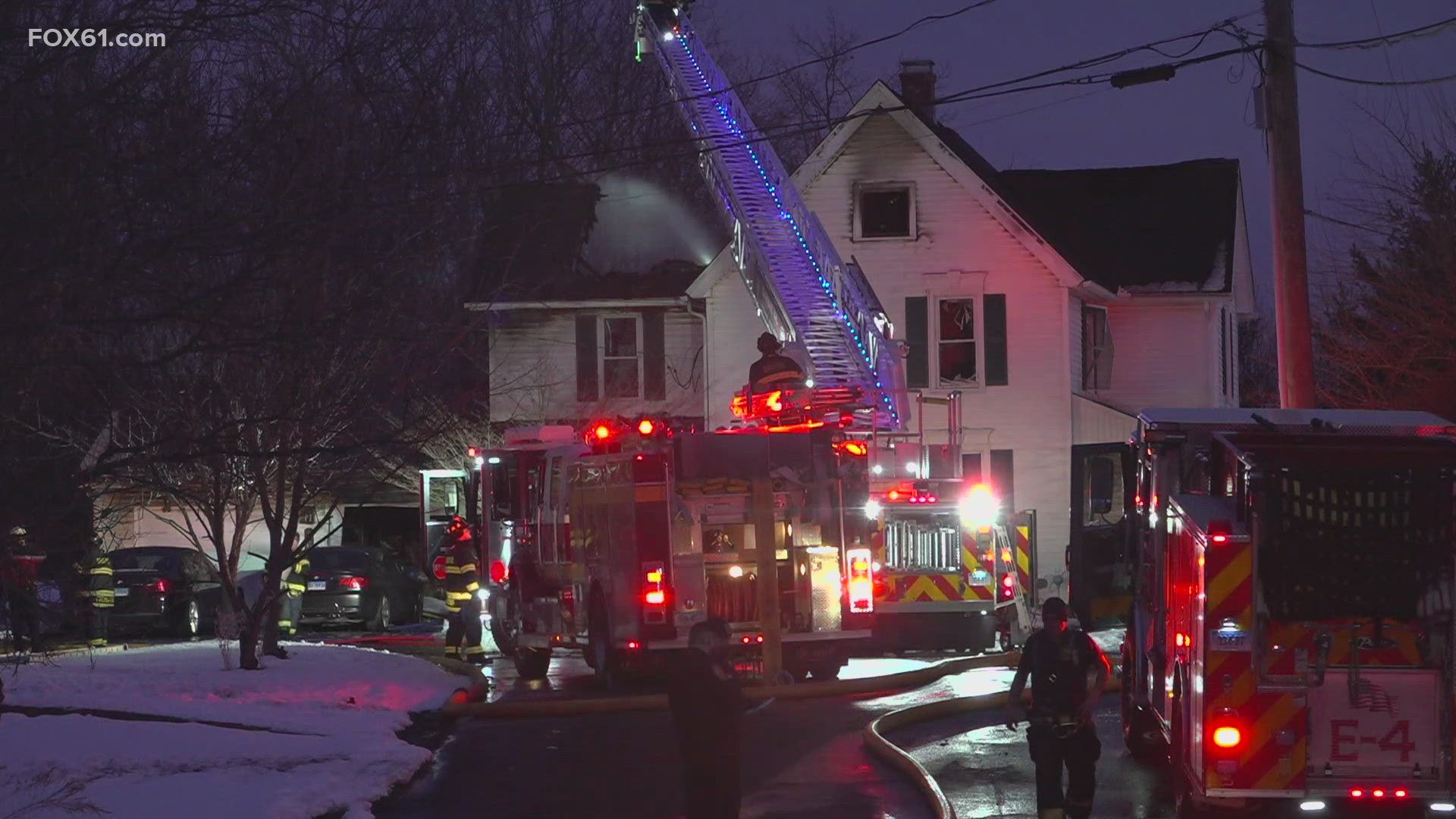 Man in critical condition after Bristol house fire on Mitchell Street ...