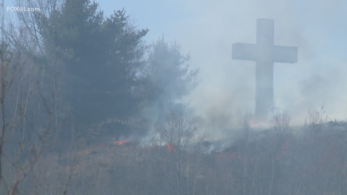 Connecticut firefighters battle fires caused by dry conditions | fox61.com
