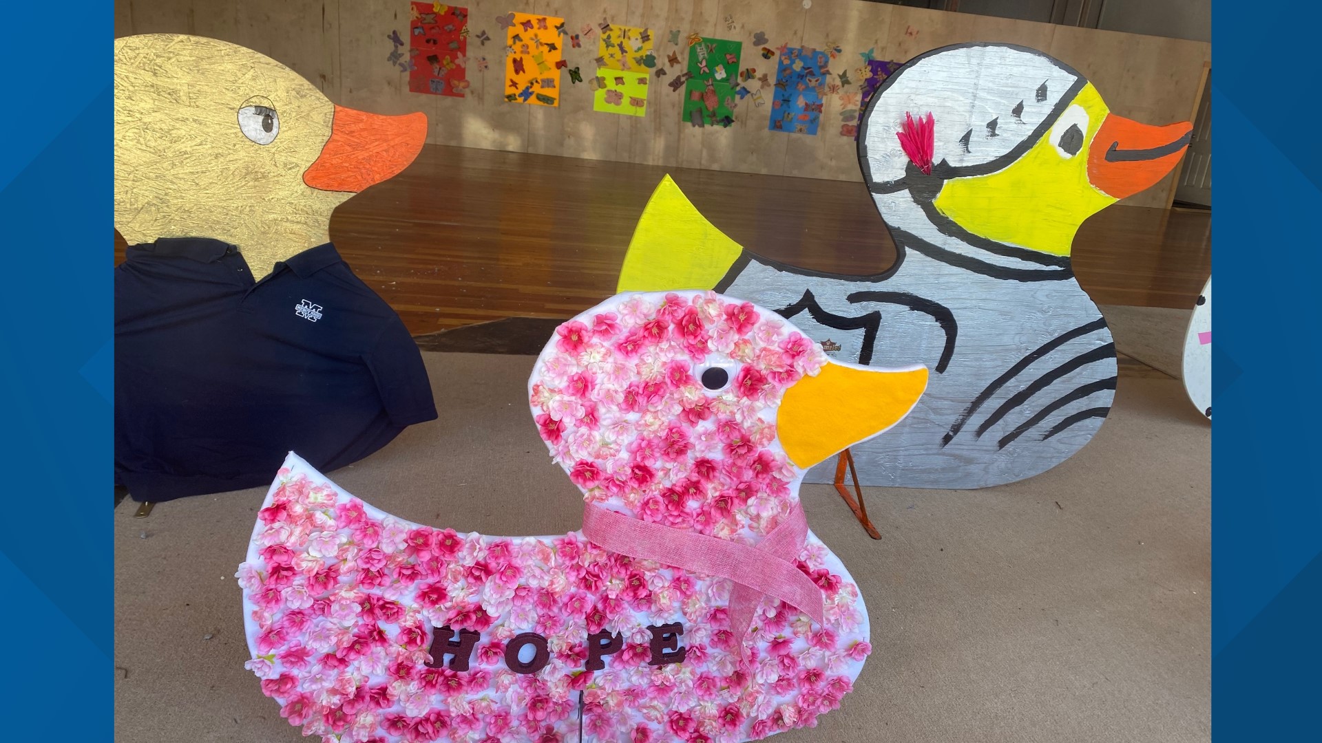 goPINK raises breast cancer awareness with duck cutout fundraiser ...