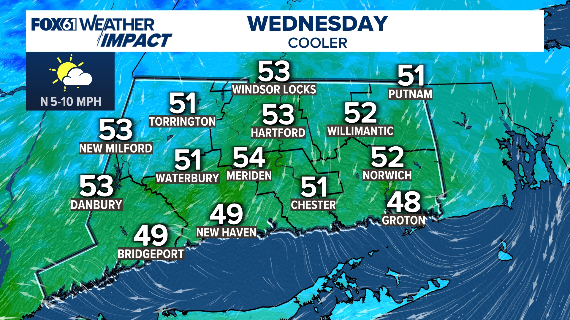 Connecticut's latest weather forecast | fox61.com