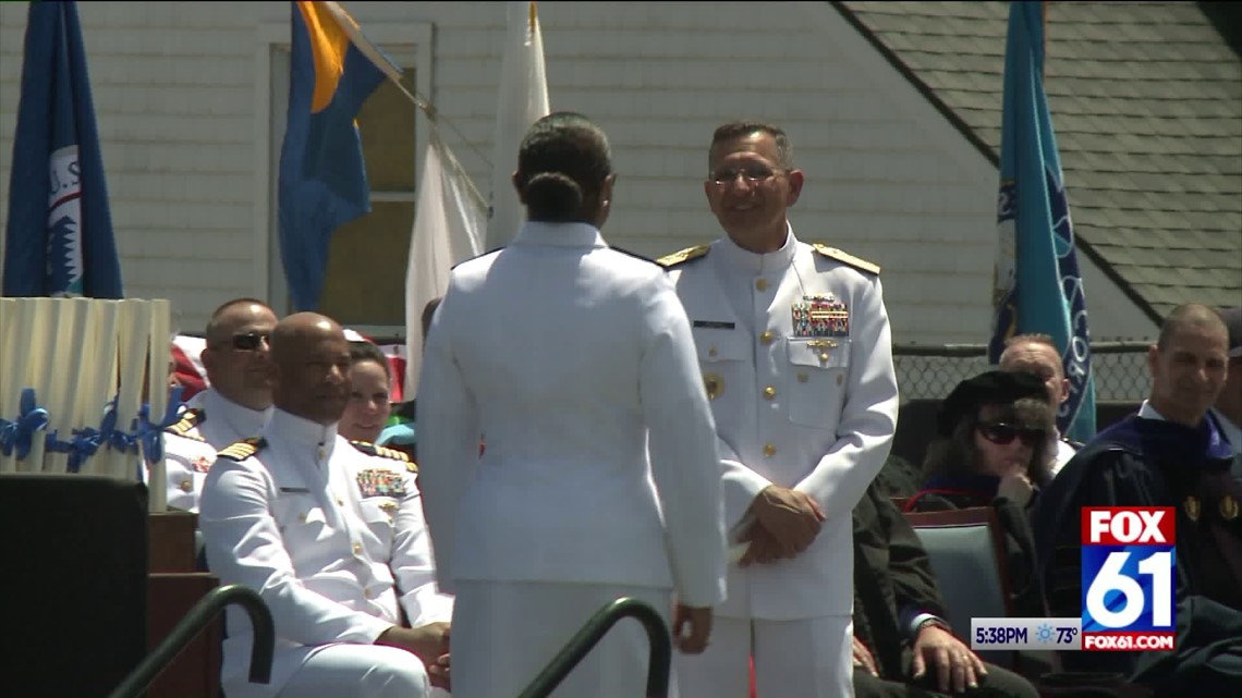 More than 200 cadets graduate from the U.S. Coast Guard Academy | fox61.com