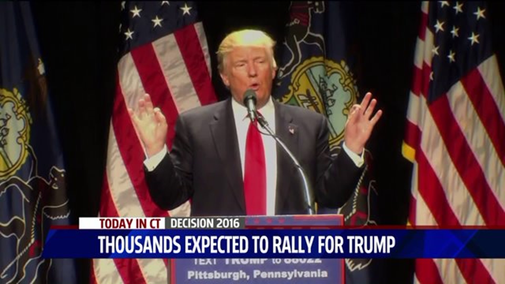 Thousands expected to turn out in Hartford for Trump | fox61.com