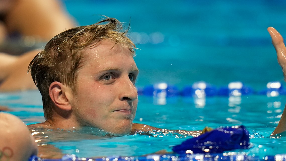 Kieran Smith takes 6th in 200m Freestyle | fox61.com