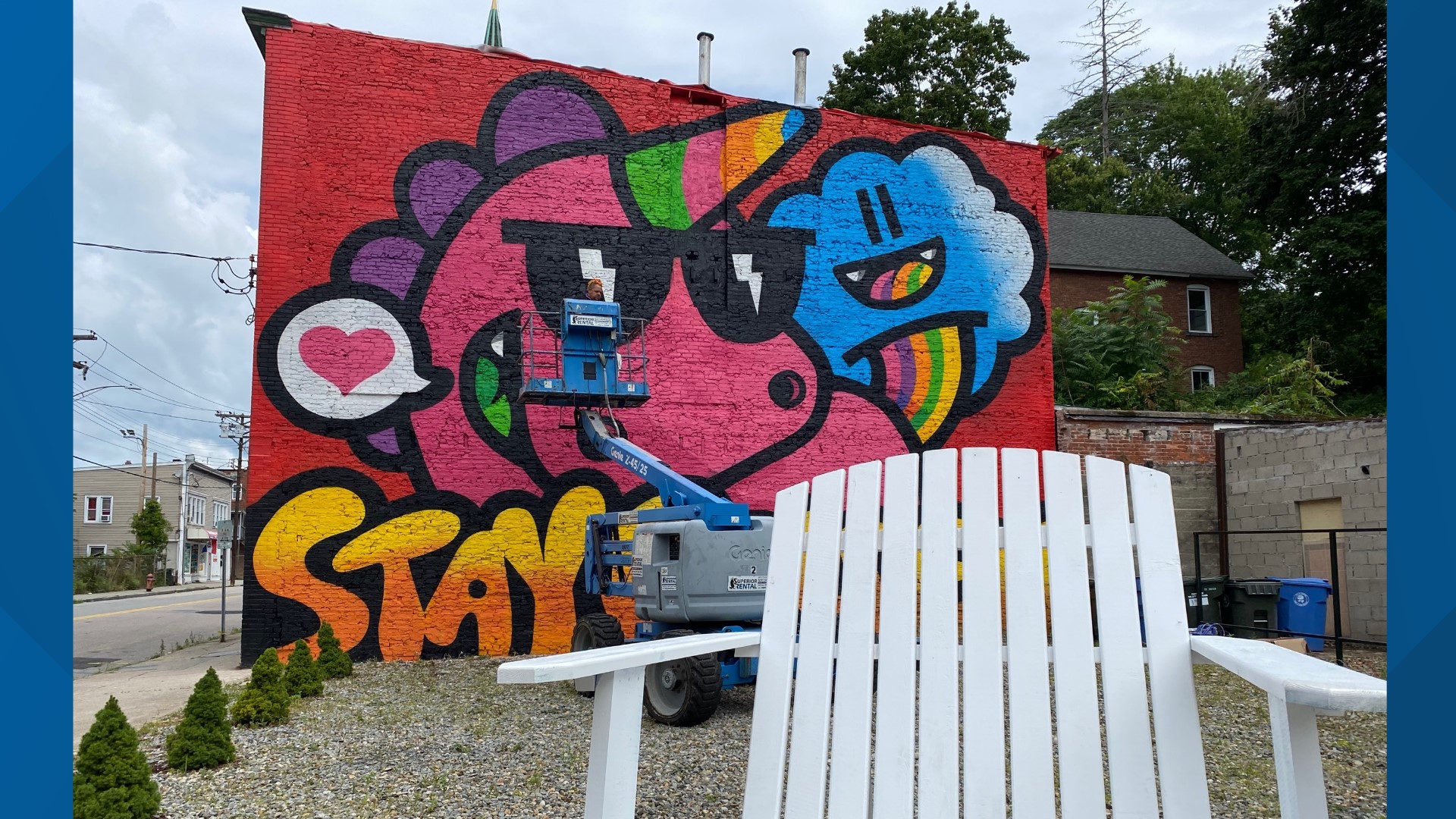 2 new murals brought to heart of eastern Connecticut city | fox61.com