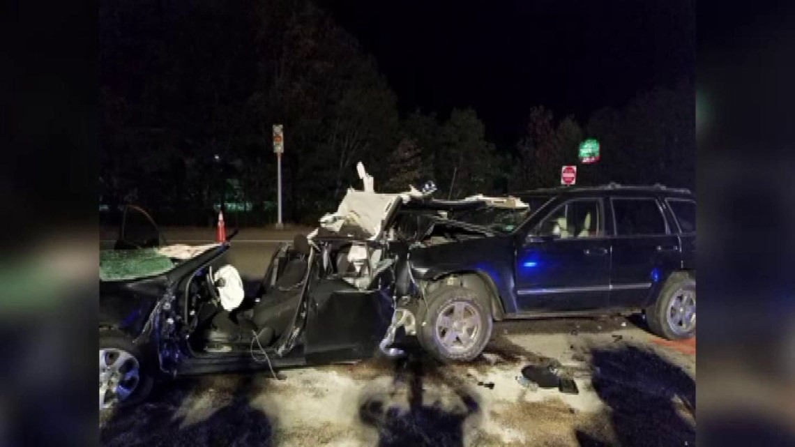 Patriots player, wife hospitalized after car accident | fox61.com