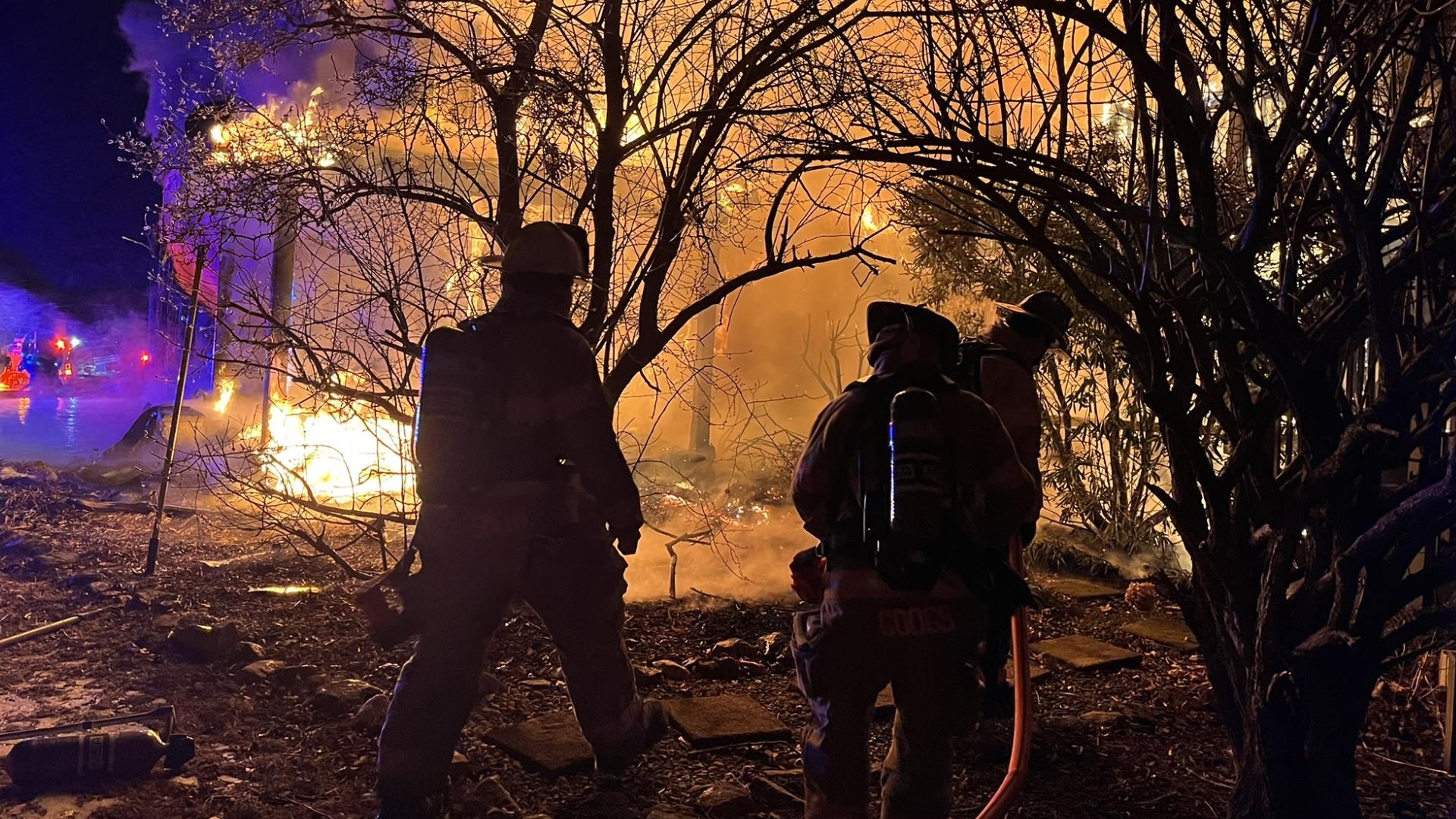 Home engulfed in fire in Beacon Falls | fox61.com