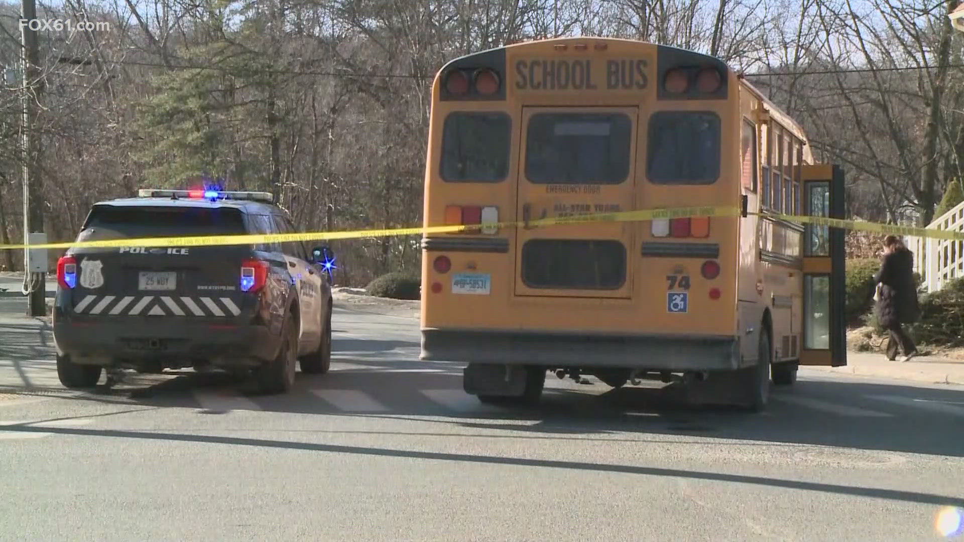 Conn. man hit by school bus in Waterbury | fox61.com