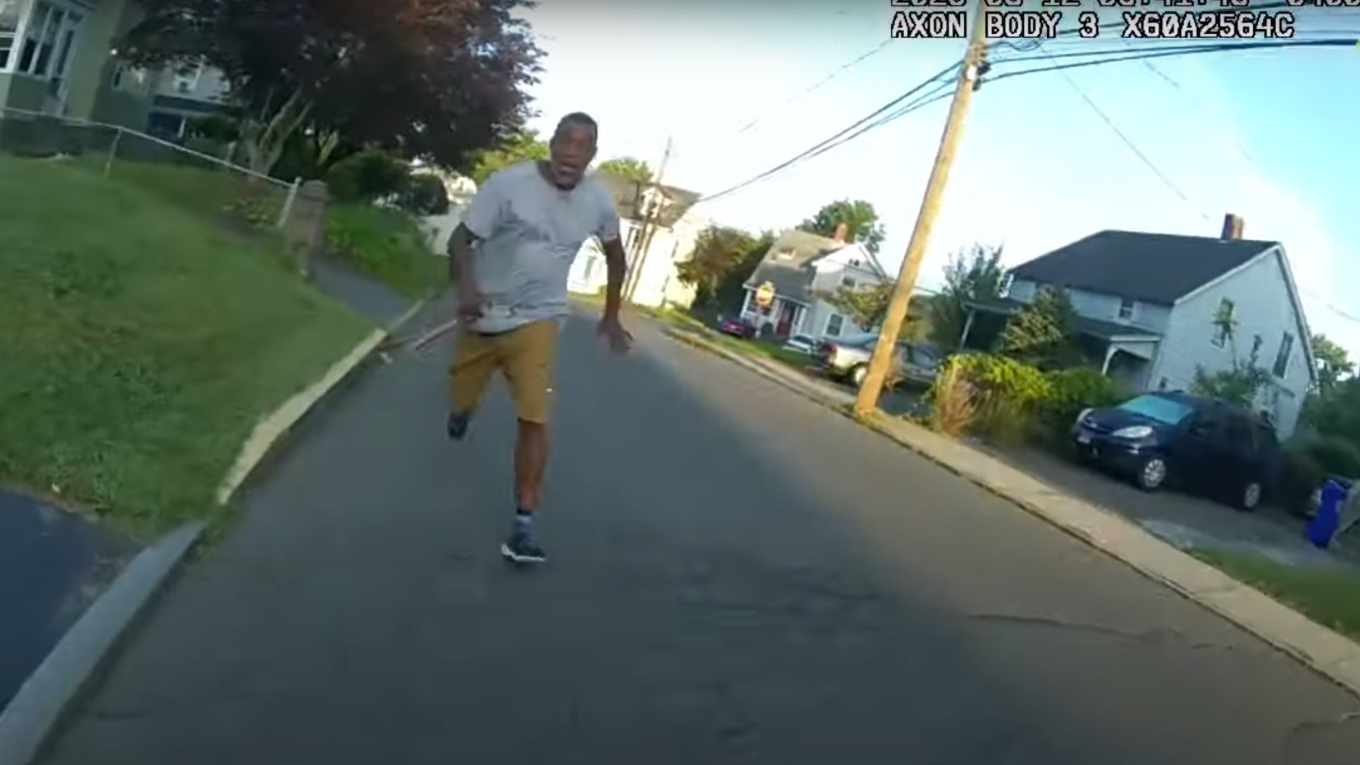Man attacks Middletown police officer with hammer: Body camera footage ...