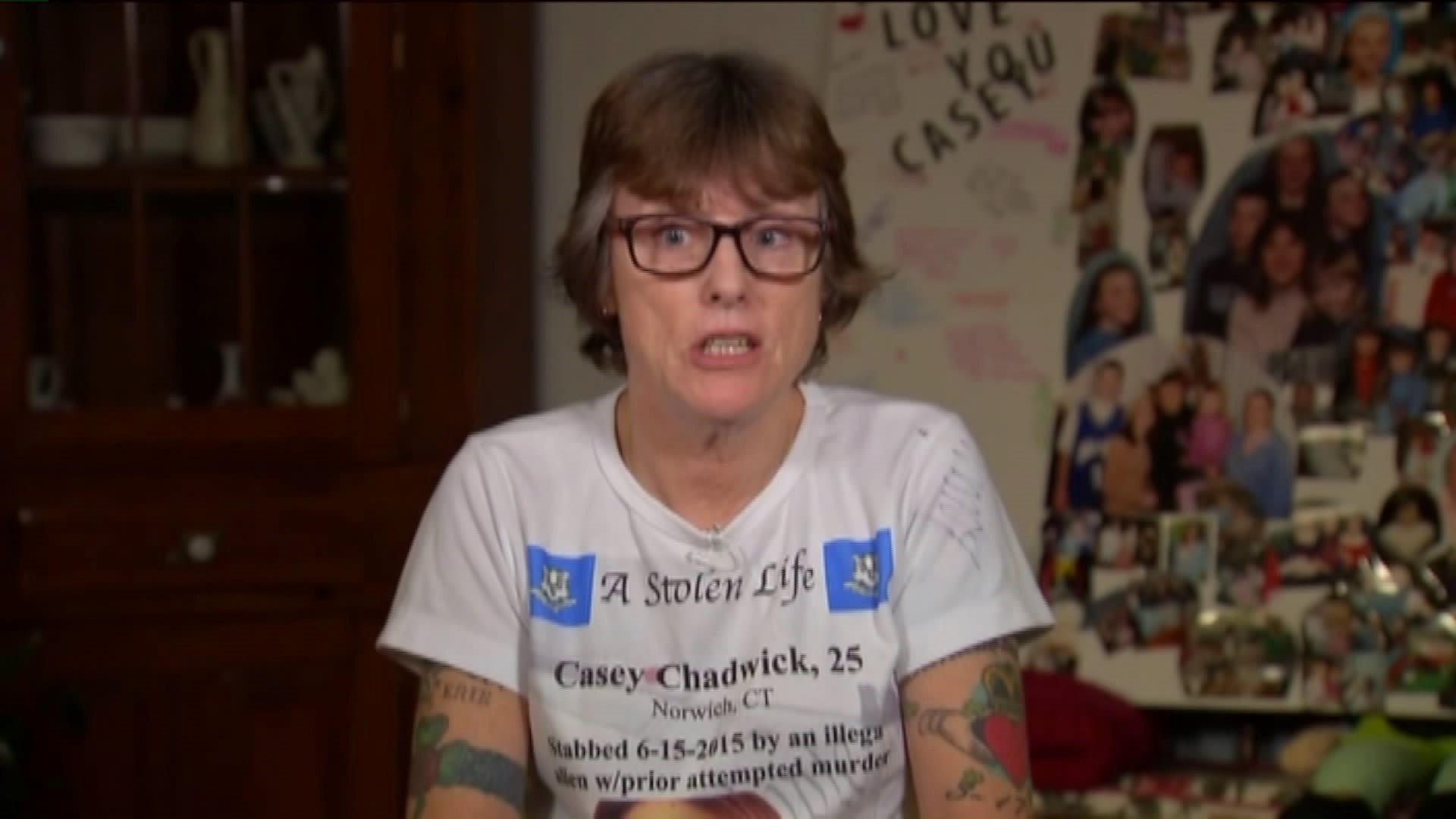 Mother of Casey Chadwick speaks out against Malloy’s directive for state law enforcement on ...
