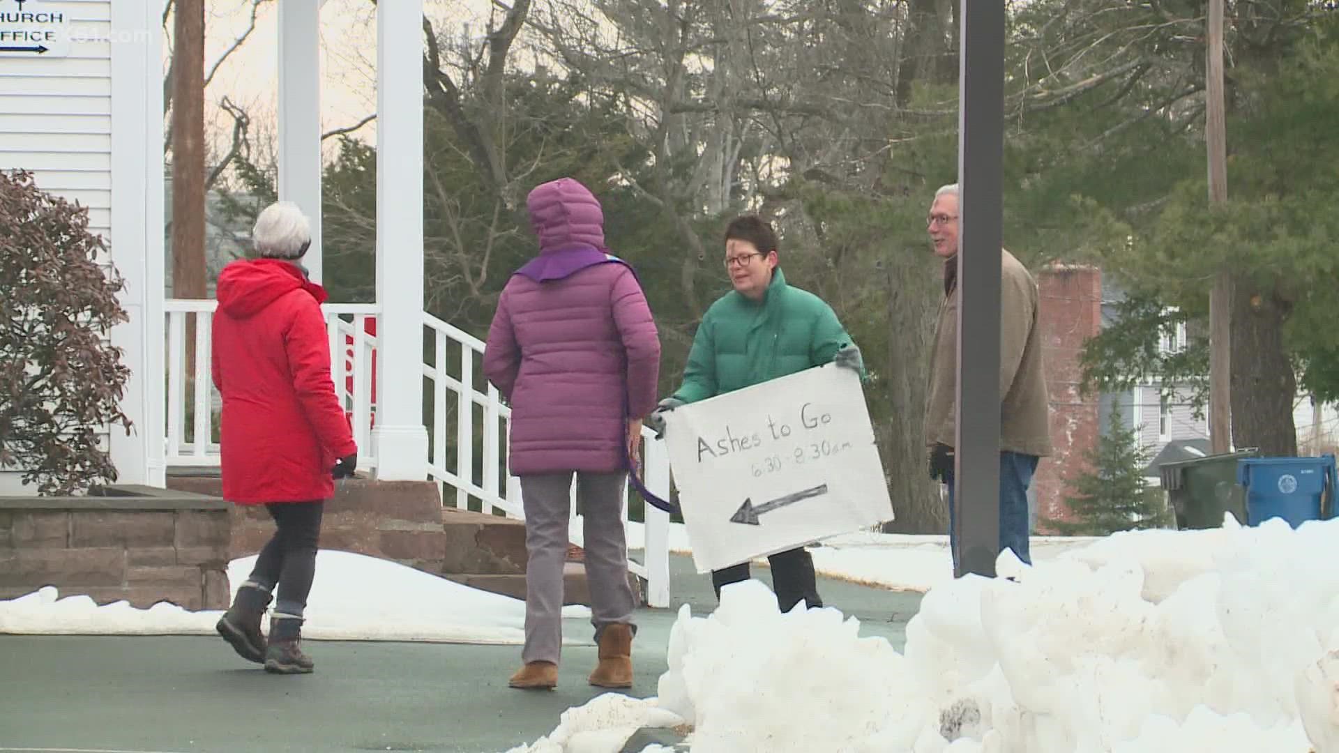 Local church offers convenient way to receive ashes on Ash Wednesday ...