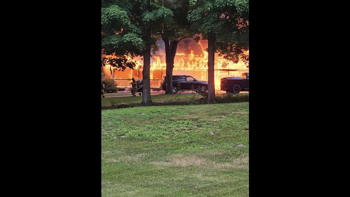 Moosup Fire Department battle structure fire | fox61.com