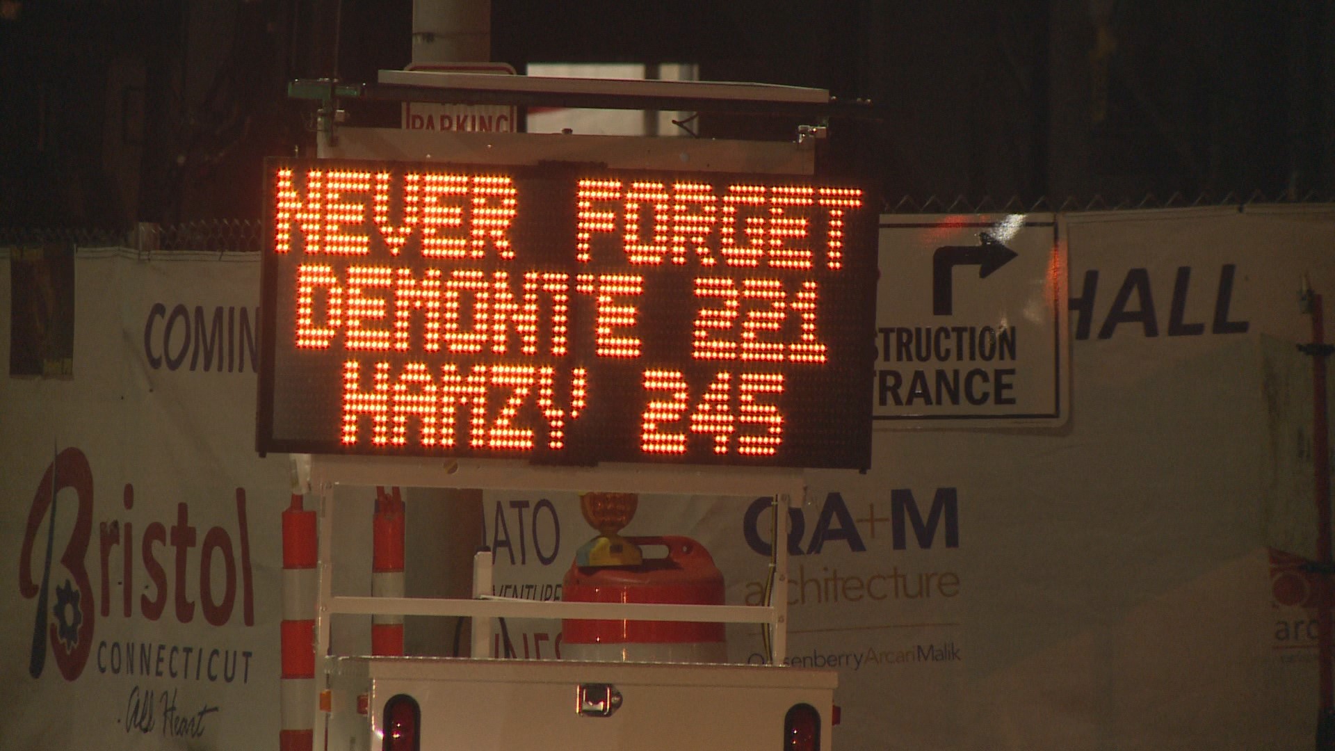 Bristol remembers fallen Conn. officers on one month anniversary ...