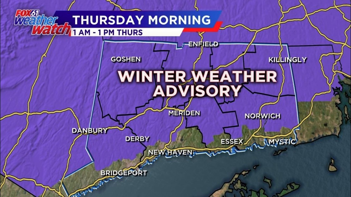 Weather Watch: Tracking wintry-mix tonight into Thursday | fox61.com