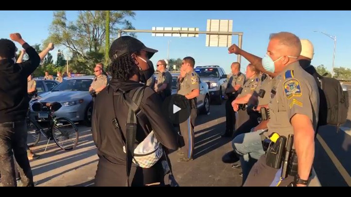 Protesters stop traffic around in Waterbury, New Haven, Norwalk | fox61.com