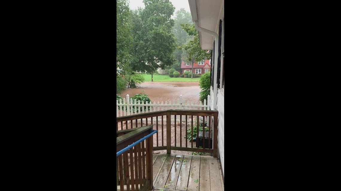 Flash flooding in Manchester, Connecticut | fox61.com