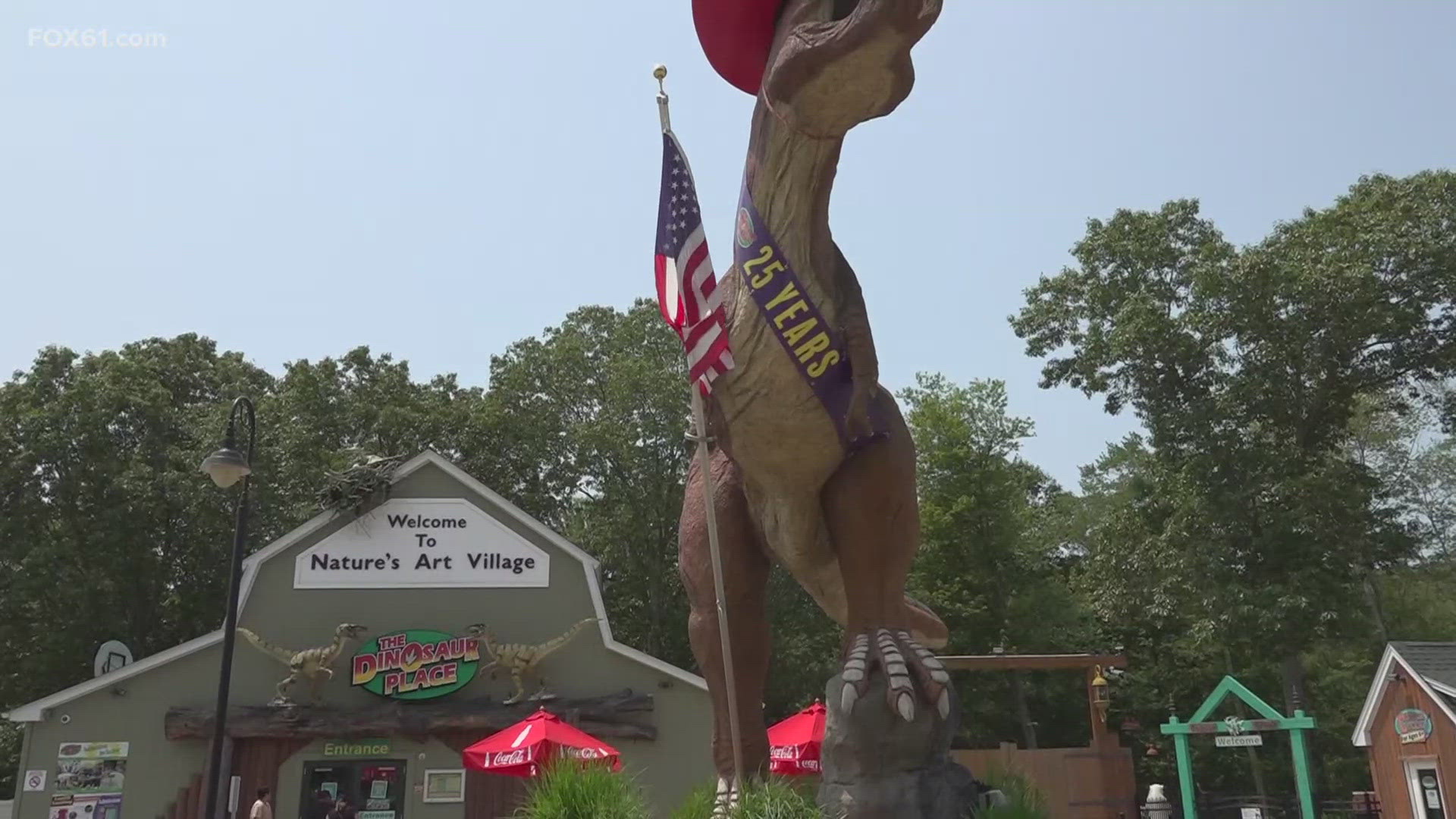 New England's largest dinosaur park celebrates 25 years | fox61.com