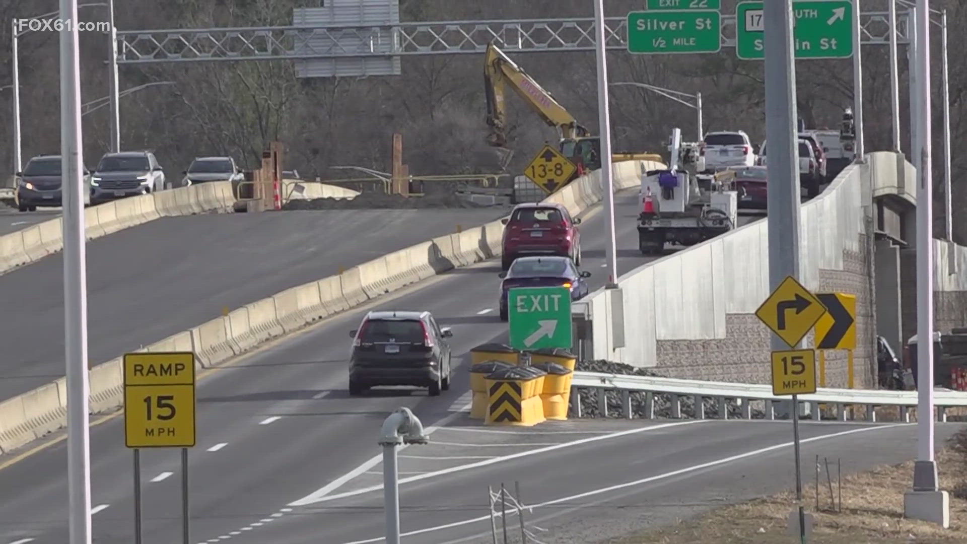 Drivers brace for lane closures on Route 9 this week | fox61.com