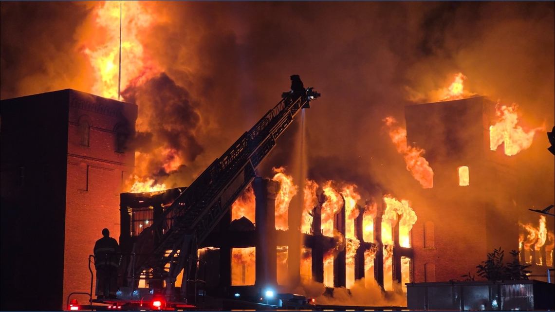 Ongoing Torrington factory fire sparks emergency response and road ...