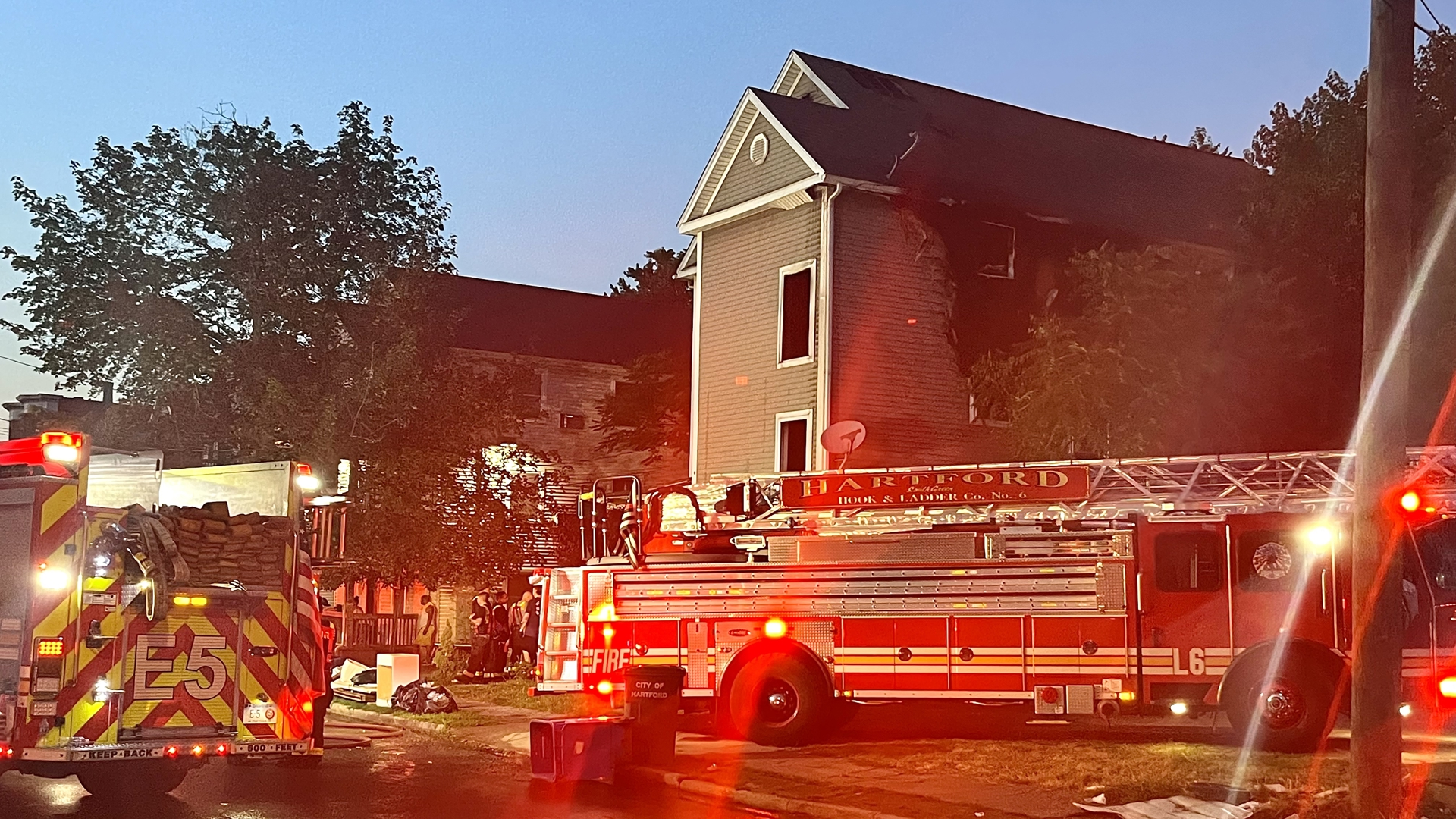 Dog dies, several treated for possible smoke inhalation after Hartford ...