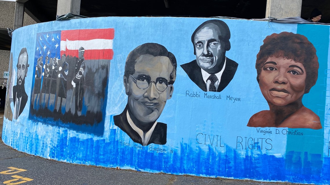 142-foot social justice mural unveiled in Connecticut | fox61.com