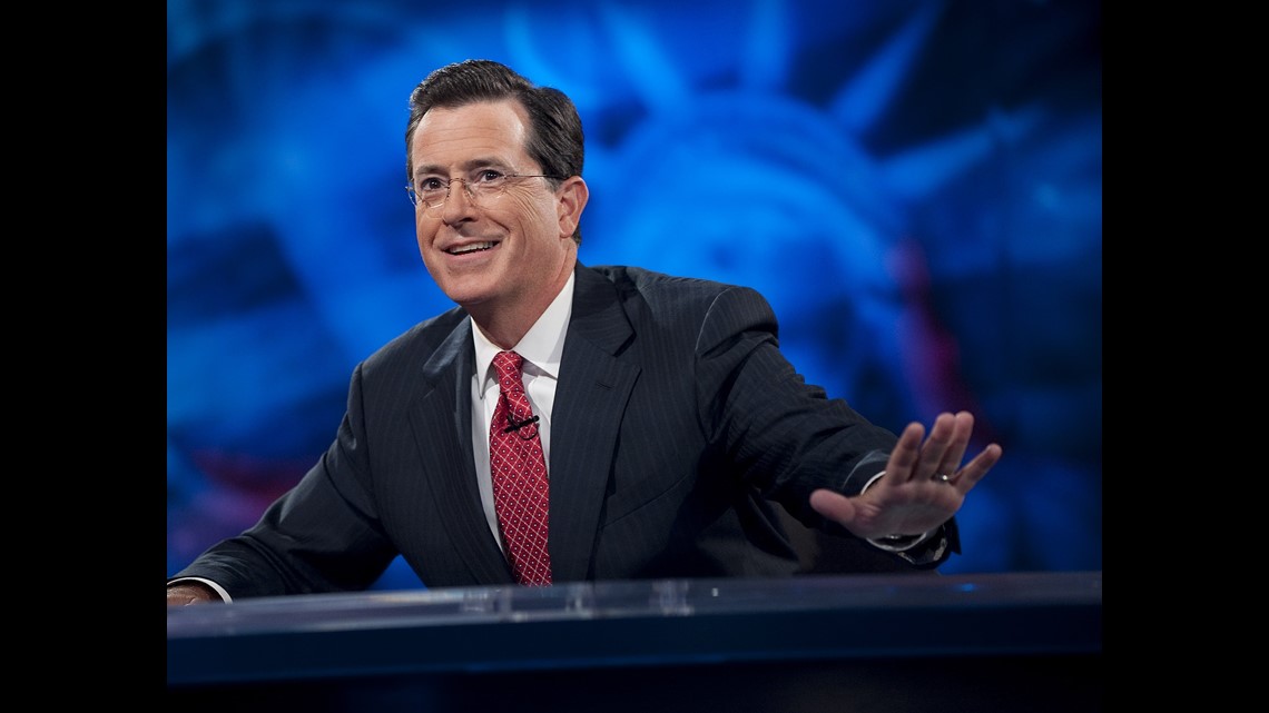 Auction of Colbert’s desk helps raise $800K for schools | fox61.com