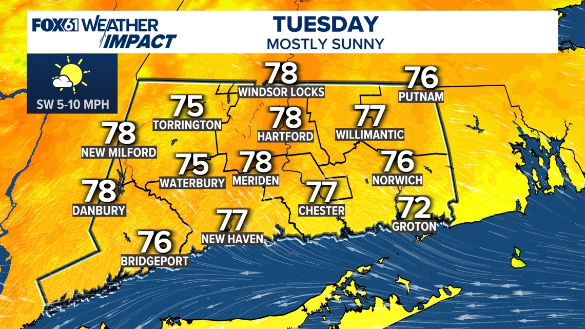 Connecticut's latest weather forecast | fox61.com